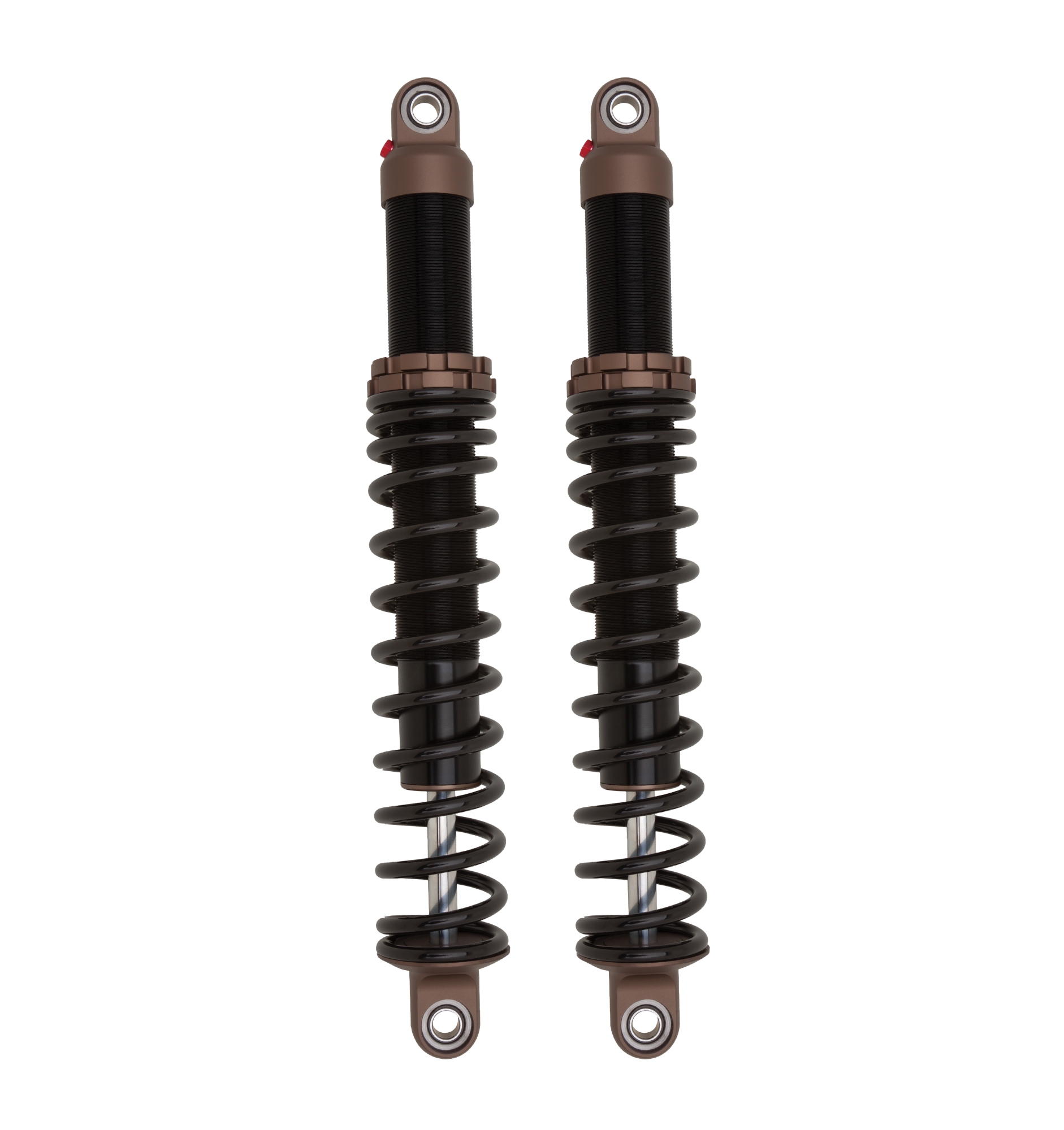 High performance motorcycle suspension, including shocks and springs ...